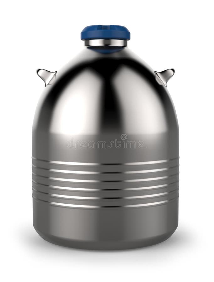 Vases De Dewar Cryogéniques Illustration Stock - Illustration du ...