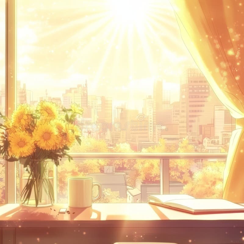 A Vase of Flowers is Part of a Still Life Composition on a Table, Which ...