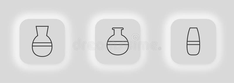 Vase Icon. Decor Symbol. Sign Pot Vector Stock Illustration ...