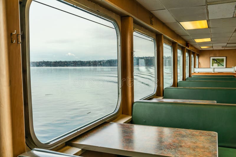 Vashon Ferry Windows stock image. Image of windwos, vashon - 309196077