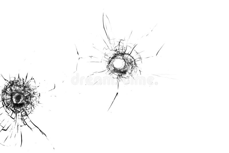 Vaso Roto De Una Bala. Textura De Vidrio Roto. Foto de archivo - Imagen ...