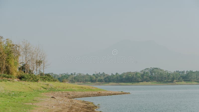 A Vast and Beautiful Expanse of River and Land Stock Photo - Image of ...