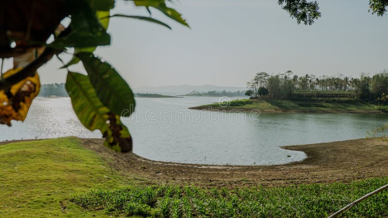 A Vast and Beautiful Expanse of River and Land Stock Image - Image of ...