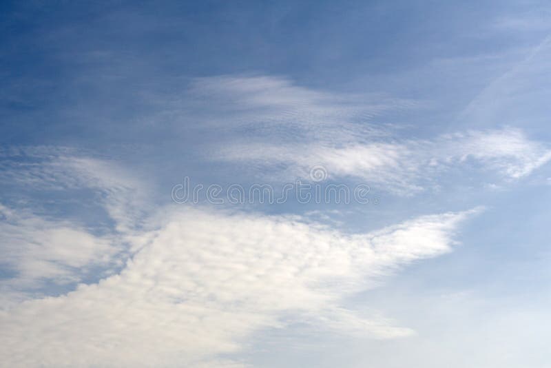 The Vast Blue Sky and Clouds Sky . Stock Image - Image of cumulus ...