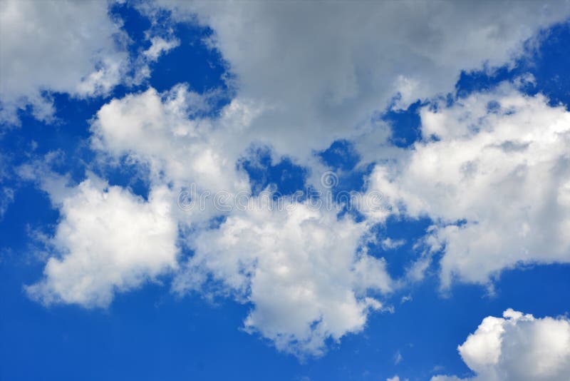 The Vast Blue Sky and Clouds Sky Stock Photo - Image of atmosphere ...