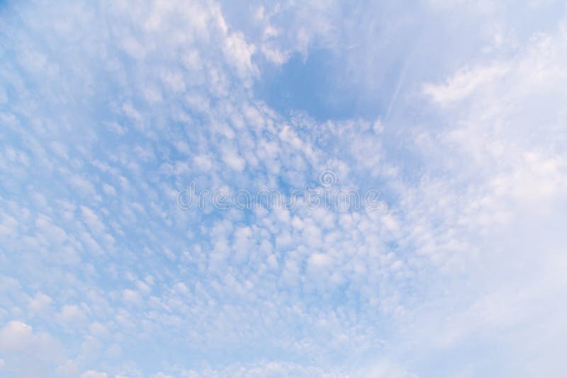 The Vast Blue Sky and Clouds Sky Stock Image - Image of landscape ...