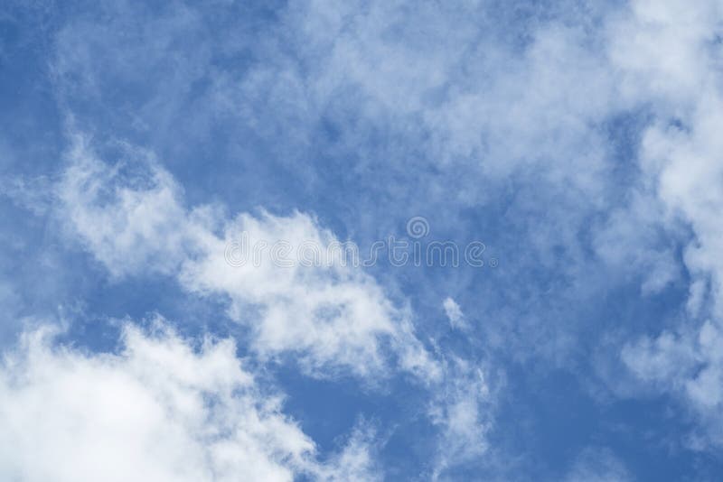 The Vast Blue Sky and Clouds Sky Background Stock Photo - Image of ...