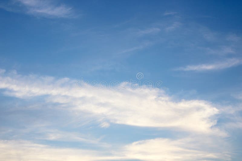 The Vast Blue Sky and Clouds Sky. Stock Image - Image of scenics ...