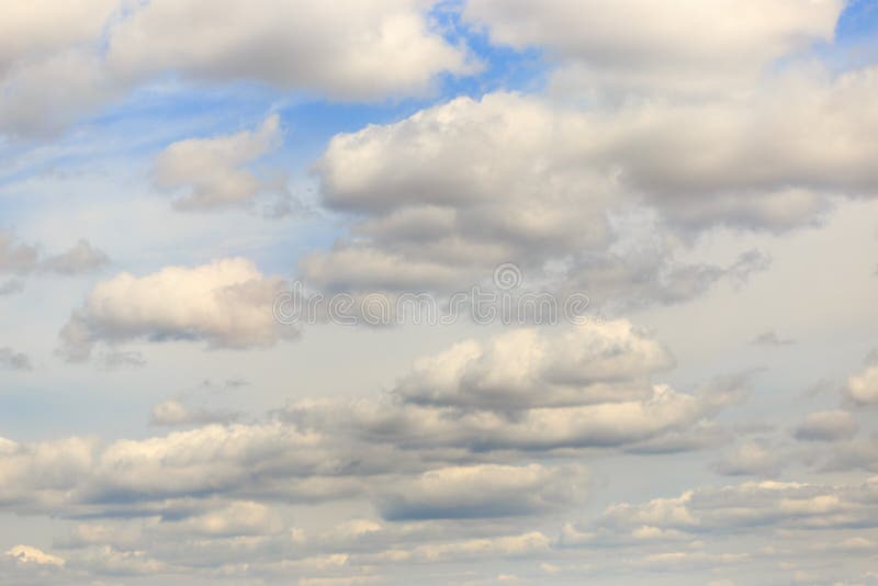 The Vast Blue Sky and Clouds Sky Stock Photo - Image of clear, freedom ...