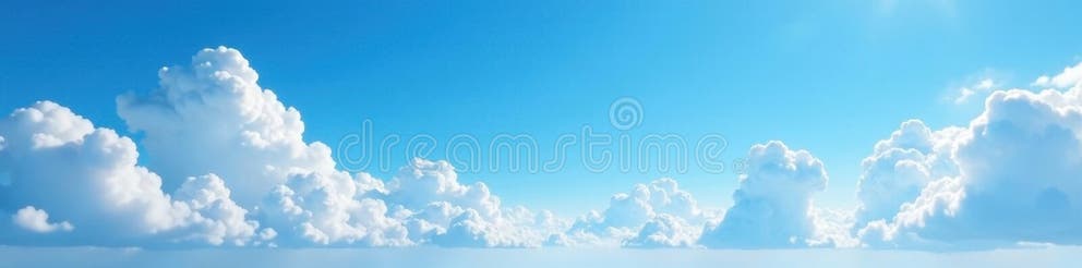 Vast Blue Sky, Fluffy White Clouds, Boundless Freedom , Cloud ...