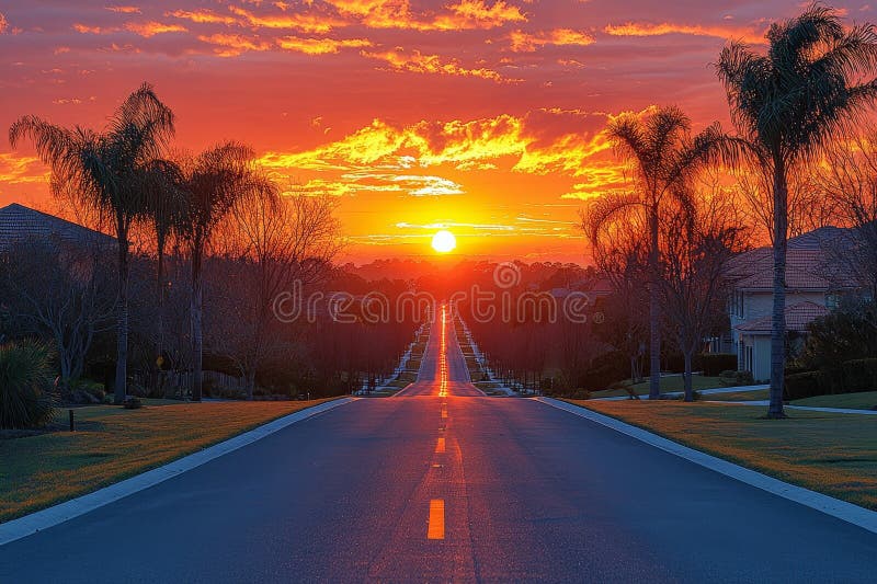 The Vast Blue Sky Over Florida Provides a Breathtaking Backdrop for a ...