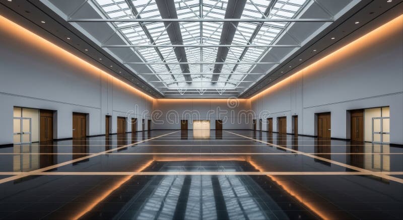 Vast Empty Modern Convention Hall Stock Illustrations – 18 Vast Empty ...