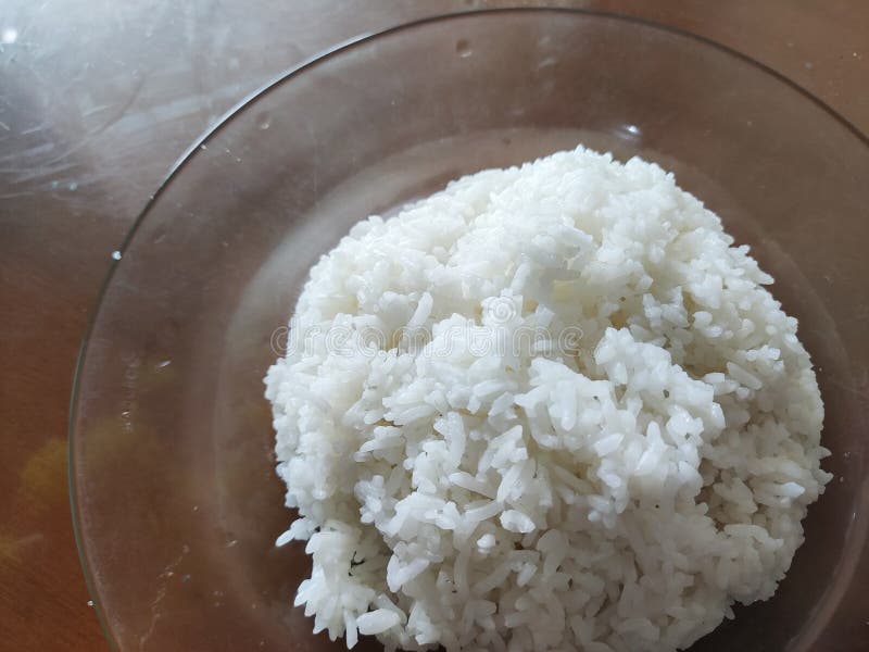 Basic Rice Indonesian Food that Usually Eats Rice, Stock Image - Image ...