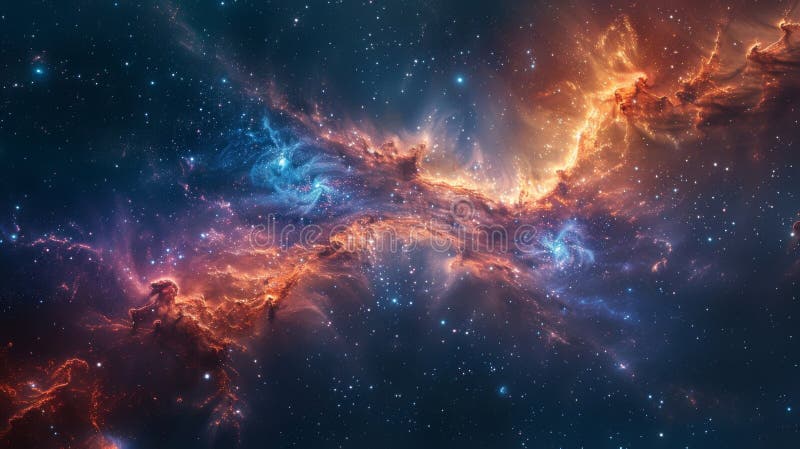 A Vast Expanse of Stars and Galaxies with Each Celestial Object ...