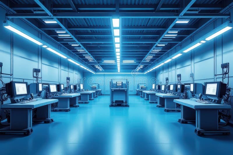 Vast Experimentation in the Retest Zone Stock Illustration ...