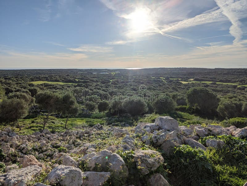 The Vast Landscape of Menorca Stock Photo - Image of vast, nature ...