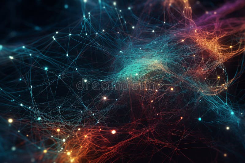 A Vast Neural Network, Conceptual Abstract Illustration. Generative AI ... A Vast Neural Network, Conceptual Abstract Illustration. Generative AI ...