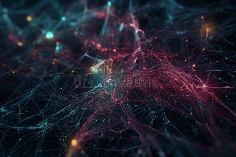 A Vast Neural Network, Conceptual Abstract Illustration. Generative AI ... A Vast Neural Network, Conceptual Abstract Illustration. Generative AI ...