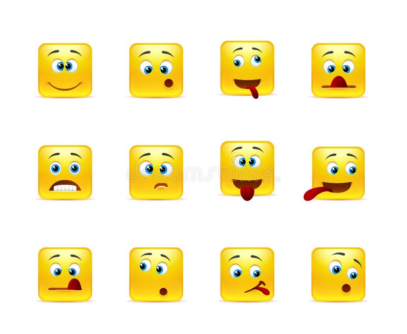 Gekke Smiley Gek Stock Illustrations, Vectors, & Clipart – (279 Stock ...