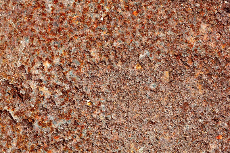 Vastly Damaged by Rust Steel - Background Stock Image - Image of ...