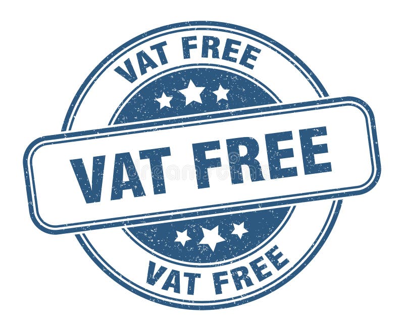 Vat Free Stamp. Vat Free Label. Round Grunge Sign Stock Vector ...