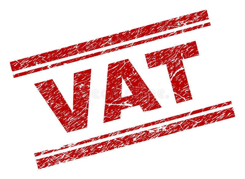 Grunge Textured VAT Stamp Seal Stock Vector - Illustration of unclean ...