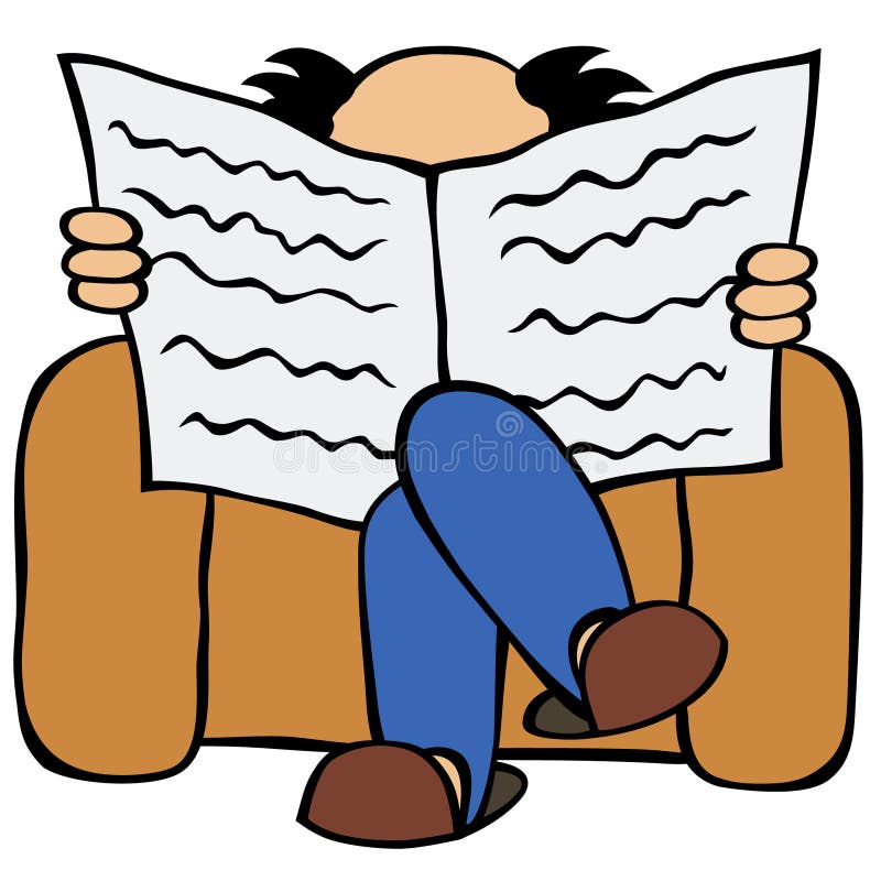 Vater vektor abbildung. Illustration von vektor, sitzen - 24269895