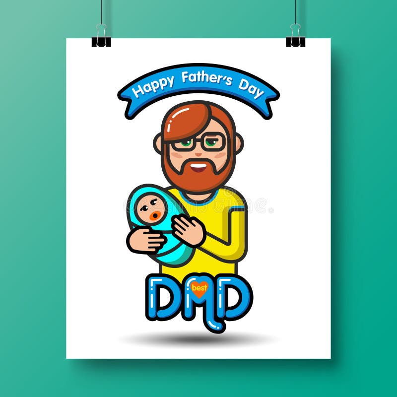 Vatertag icons_23 vektor abbildung. Illustration von einladung - 94180497