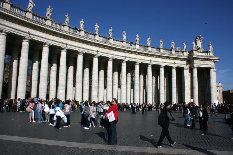 Vatican crowd people editorial image. Image of mass, crowd - 14080060