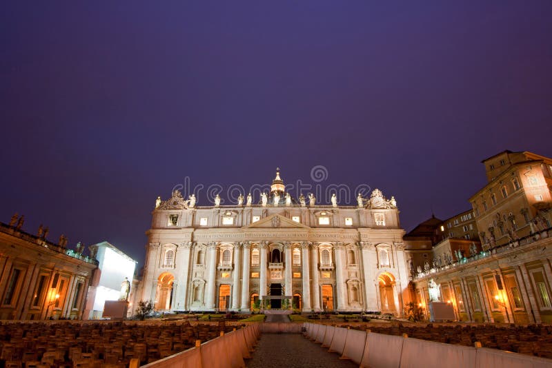 Vatican Cathedral Rome editorial stock photo. Image of landscape - 20879228