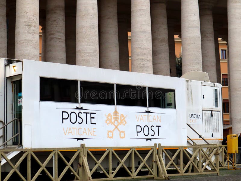Vatican City, Holy See â€“ Vatican Post Office at Saint Peter S Square ...