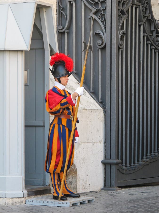 Vatican guard editorial stock image. Image of editorial - 27301699