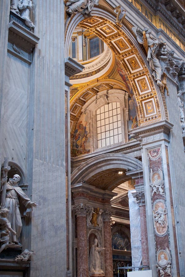 Vatican inside editorial stock image. Image of architecture - 26775354