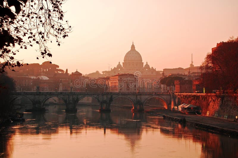 Vatican Landscape stock image. Image of christianity - 13040615