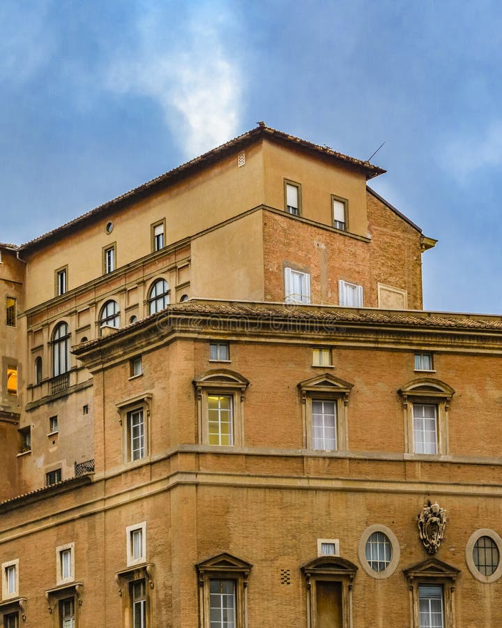 Vatican Museum Building Facade Editorial Stock Photo - Image of view ...