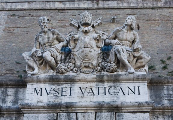 Vatican Museum Sign editorial image. Image of religion - 7700115