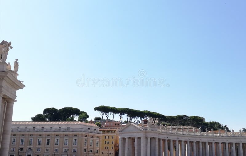 At the Vatican Palace in Rome Stock Image - Image of city, memorial ...