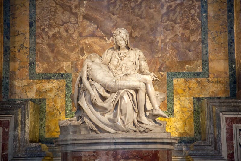 Vatican Pieta editorial photography. Image of statue - 27301032