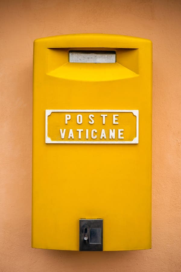 Vatican post box stock photo. Image of postage, destination - 97227962