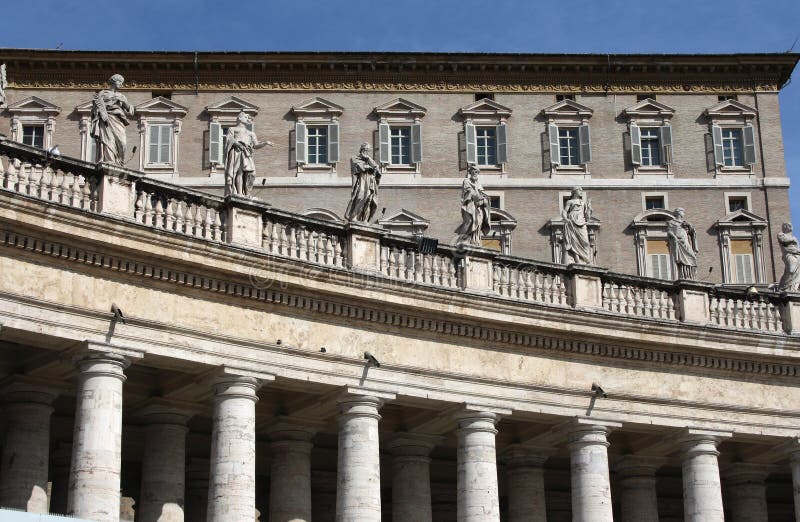 The Vatican Residence stock photo. Image of basilica - 13541536