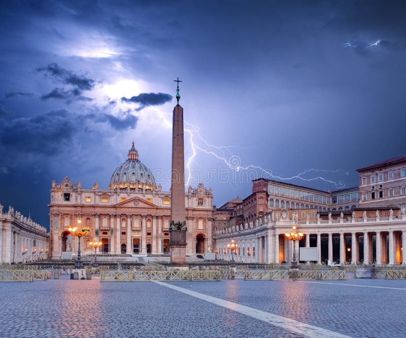 Vatican Rome Italy editorial stock image. Image of ages - 644434