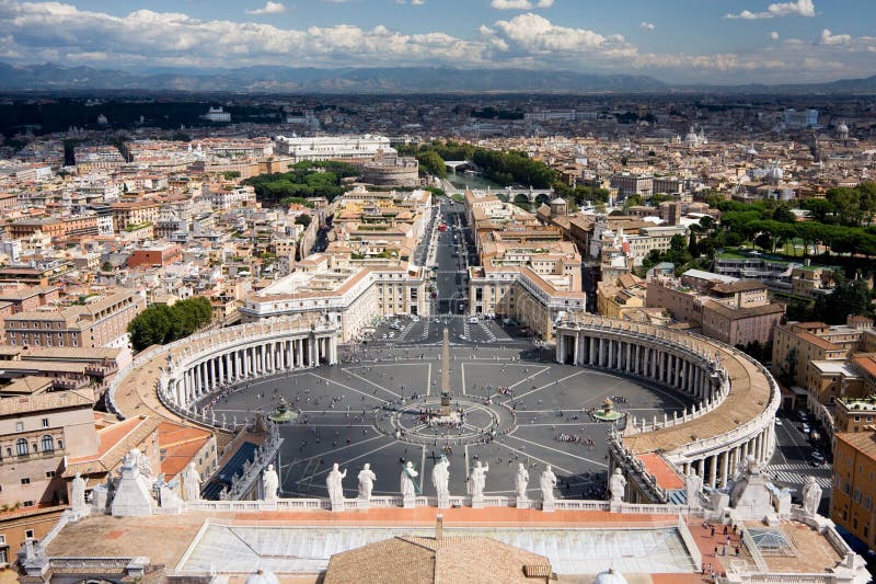 Vatican - View from Above stock photo. Image of italy - 8354674