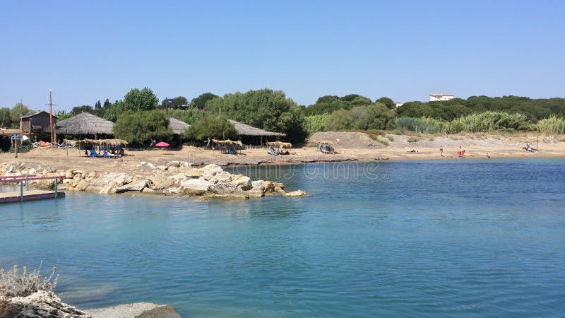 Vatsa Beach Kefalonia stock photo. Image of island, reservoir - 188607984