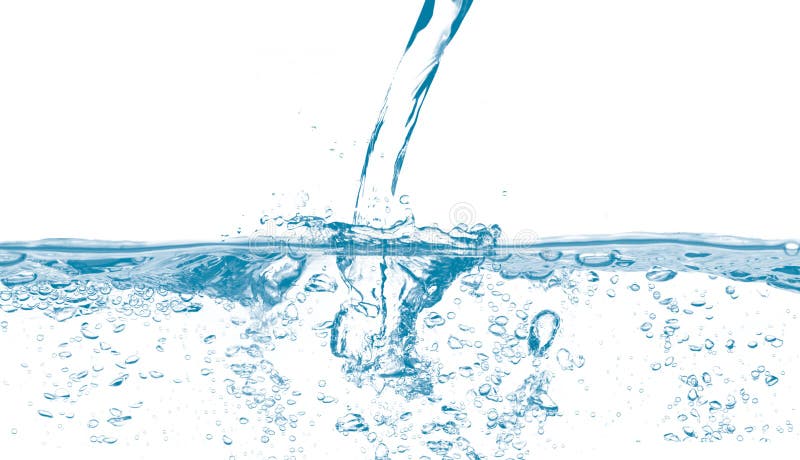 Bubblor Av Vatten, En Bild Av Ett Trevligt Vatten Bubblar Bakgrund ...