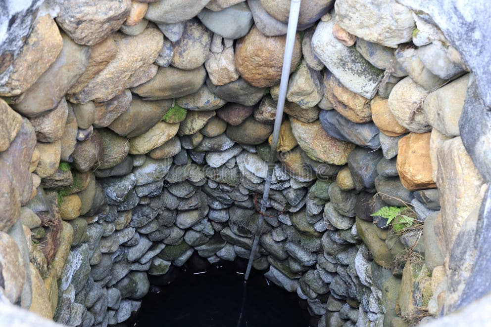 Vattenbrunn arkivfoto. Bild av rektor, rör, land, vatten - 40744266