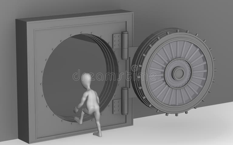 Cartoon Vault Door Stock Illustrations – 830 Cartoon Vault Door Stock ...