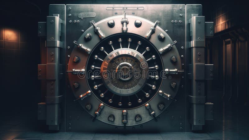 A Vault with Data Symbols Inside, Emphasizing the Importance of ...