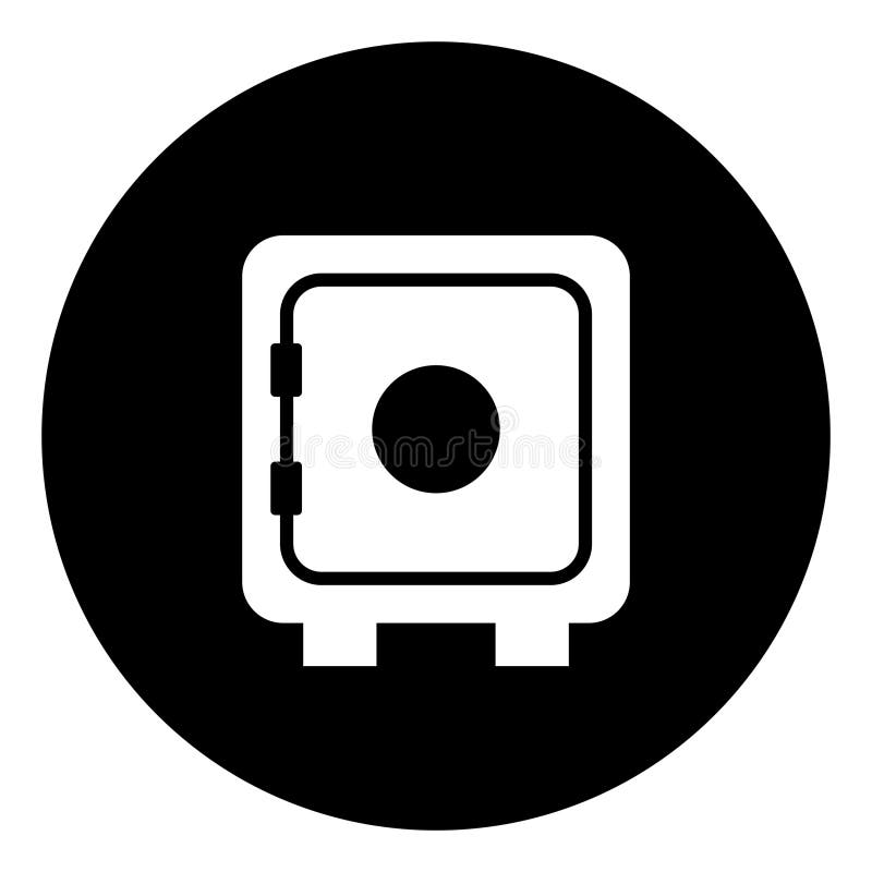 Vault icon vector stock vector. Illustration of secure - 282382169