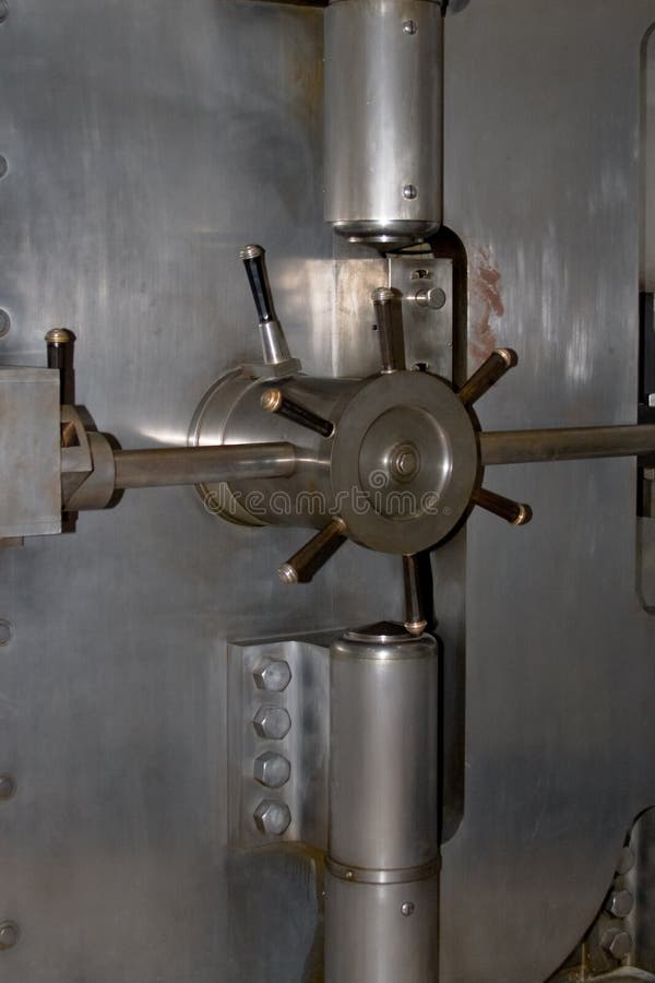Vault lock stock photo. Image of strength, firewall, finance - 5629824