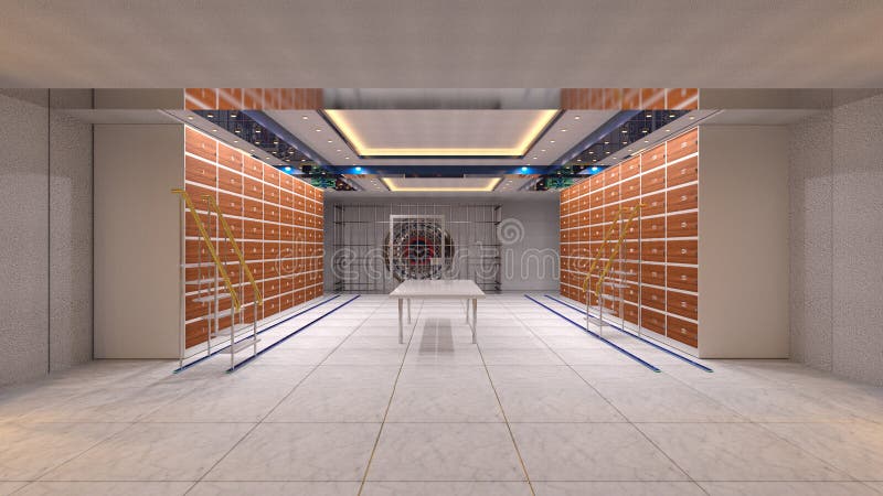 Vault room stock photo. Image of room, gold, gilt, keyhole - 114128842